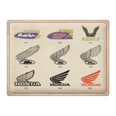 Vintage Honda Motorcycle Logo
